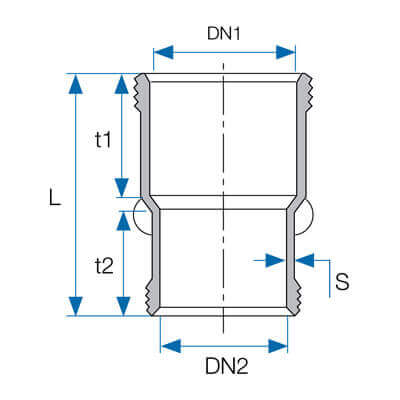Reducer 40/32 - Huliot advanced flow systems