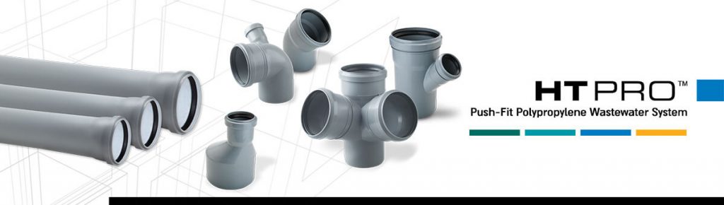 HTEM HT PRO Pipe Ø40 L-1500 - Huliot advanced flow systems